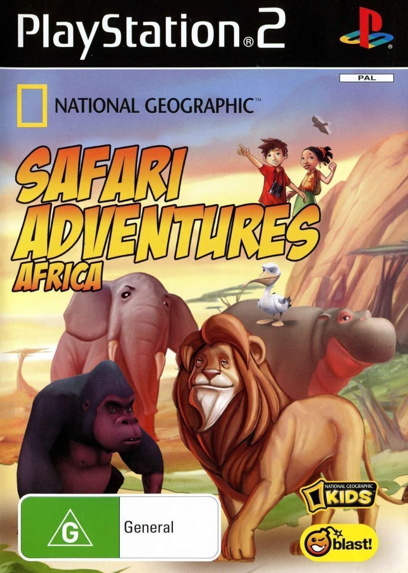 Game | Sony PlayStation PS2 | National Geographic Safari Adventures Af