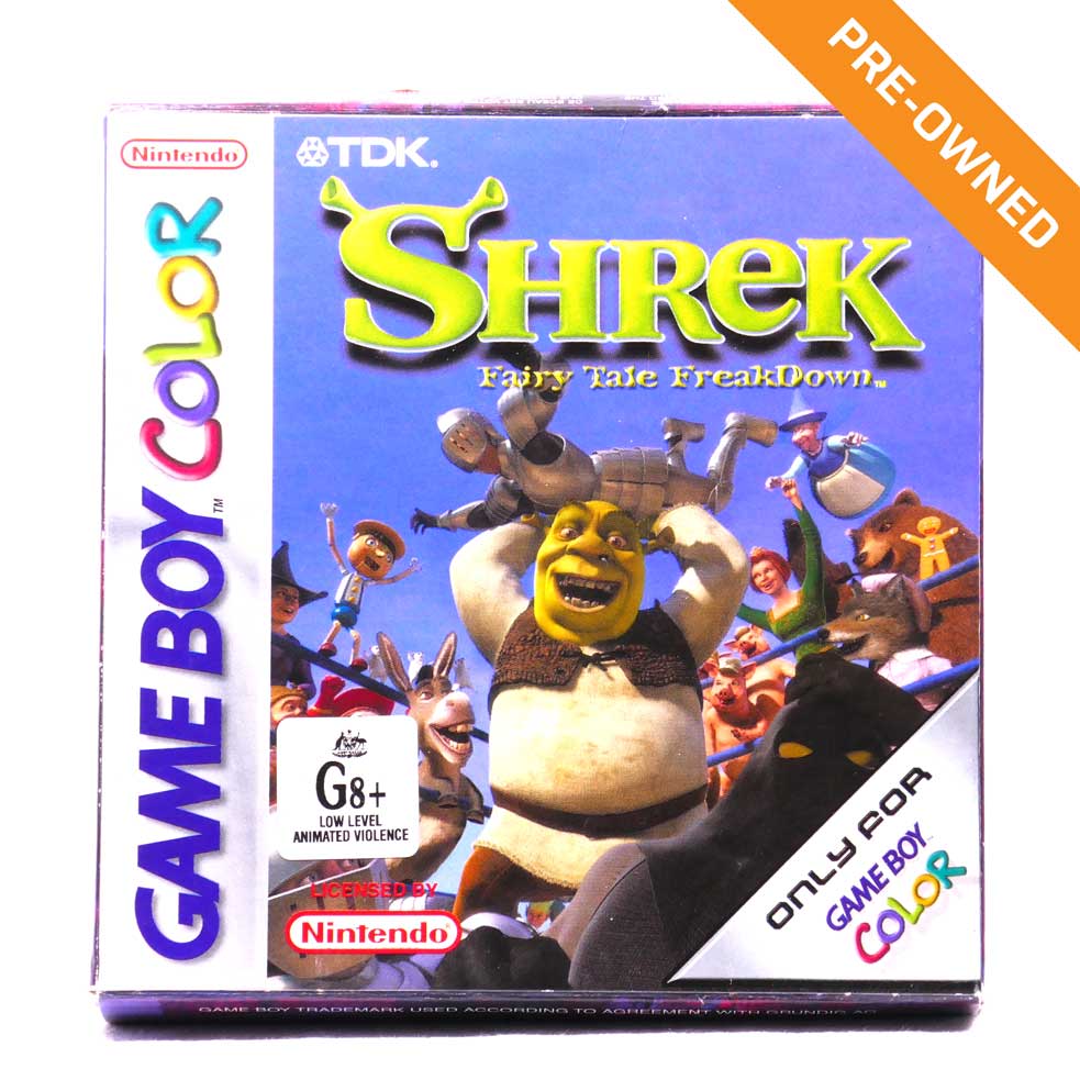 Game | Nintendo Game Boy Color | Shrek: Fairy Tale FreakDown