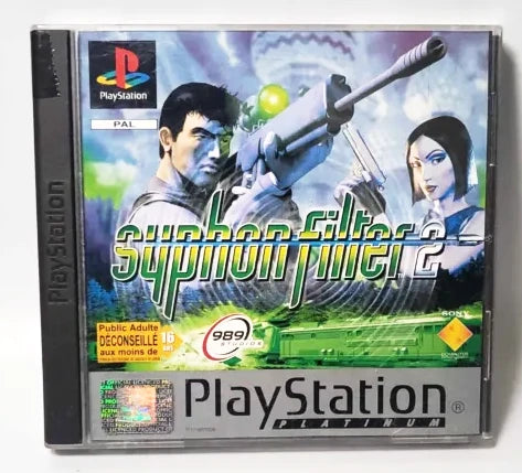 Game | Sony PlayStation PS1 | Syphon Filter 3 (Platinum)