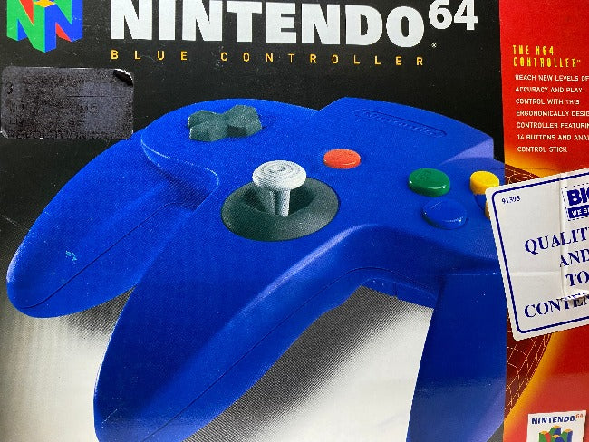Controller | Nintendo N64 | Blue Boxed Controller