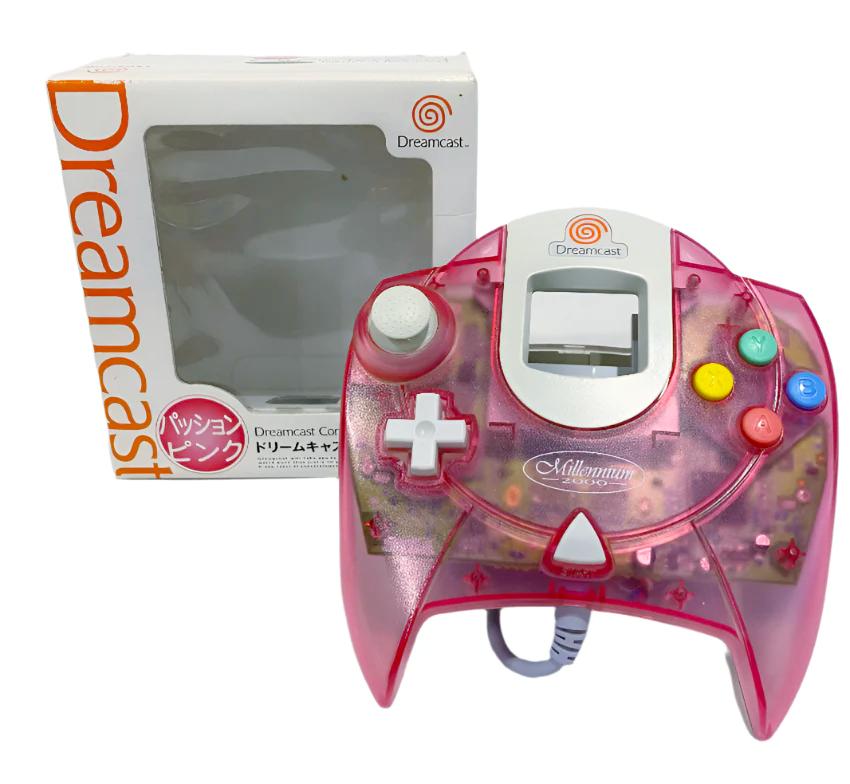 Controller | Sega Dreamcast | Millennium 2000 Passion Pink Boxed