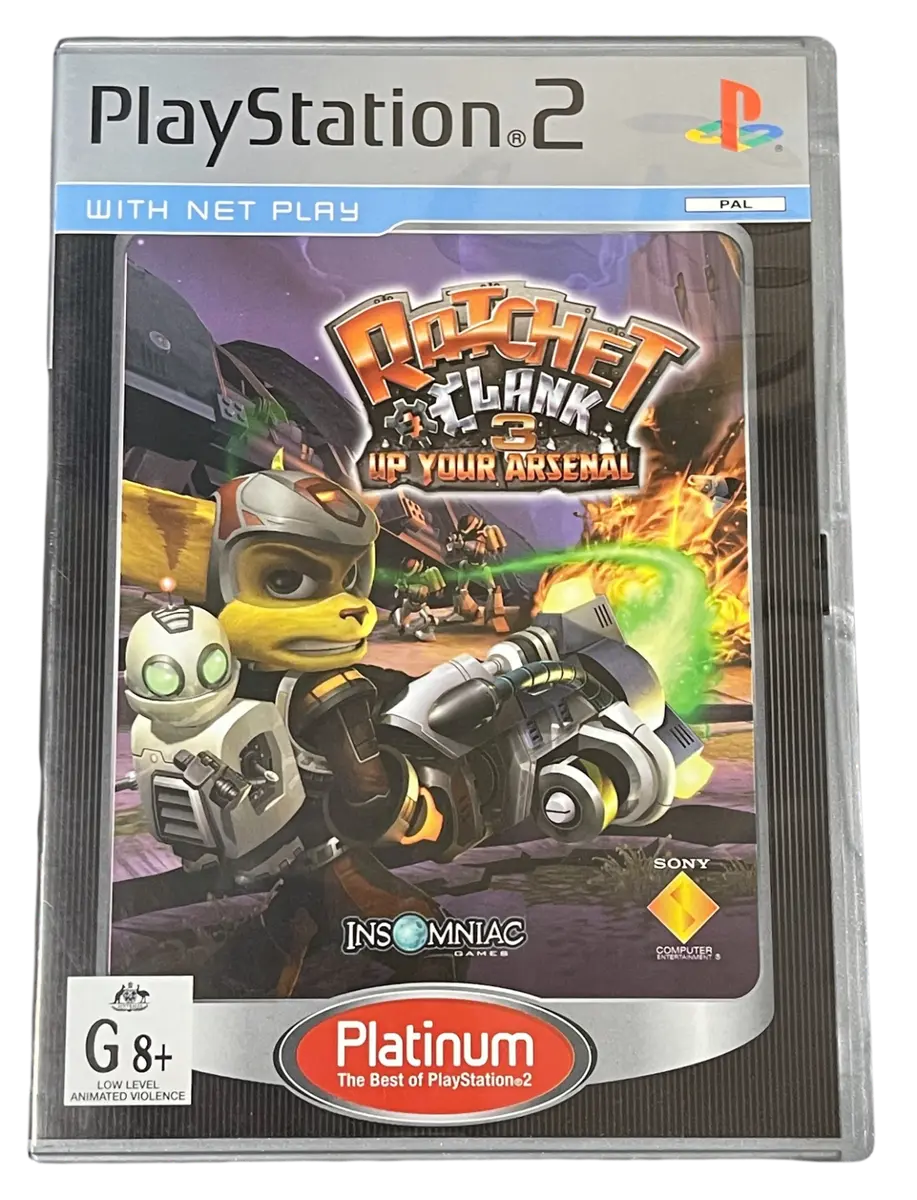 Game | Sony PlayStation PS2 | Ratchet And Clank (Platinum)