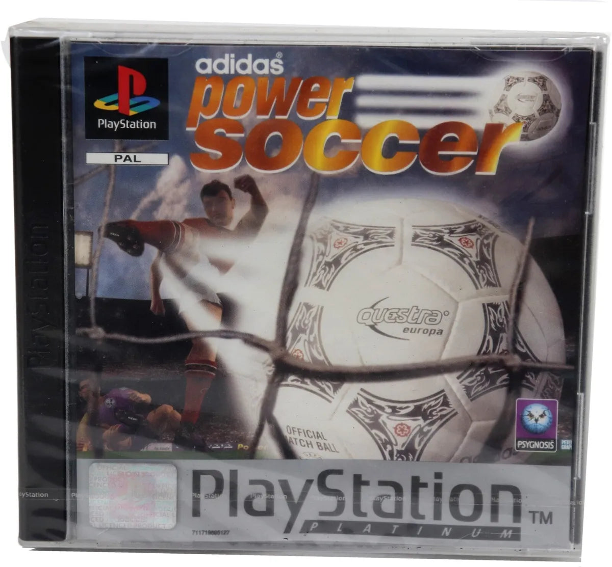 Game | Sony PlayStation PS1 | Adidas Power Soccer (Platinum)