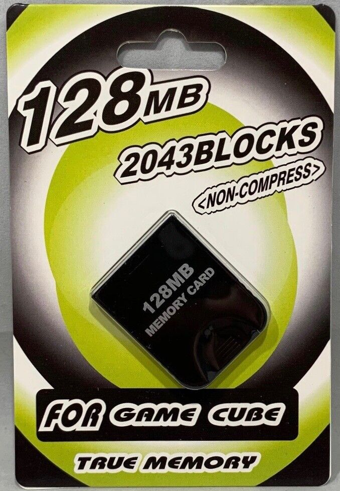 Accessory | GameCube | Aftermarket 128MB Memory Card