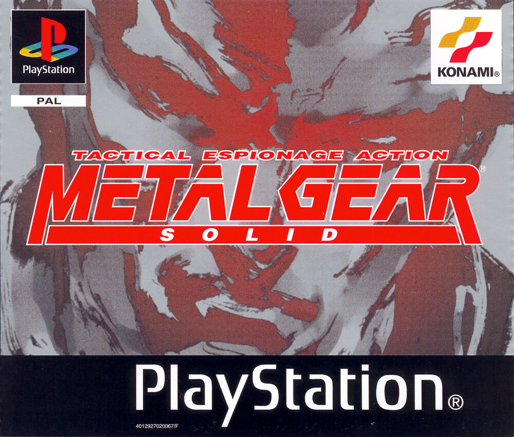 Game | Sony PlayStation PS1 | Metal Gear Solid