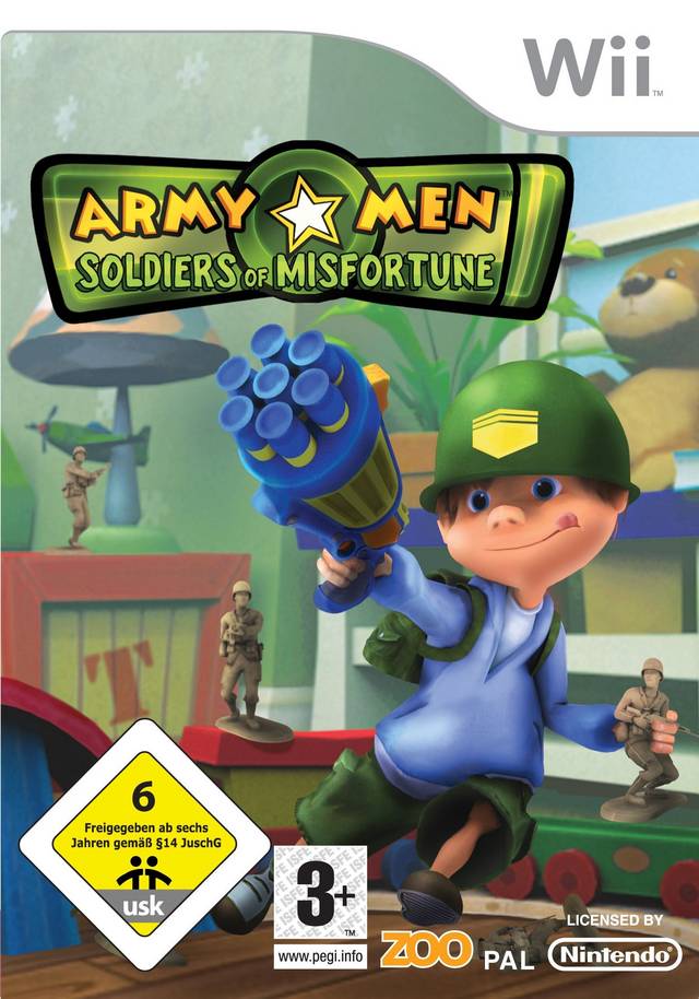 Game | Nintendo Wii | Army Men: Soldiers Of Misfortune