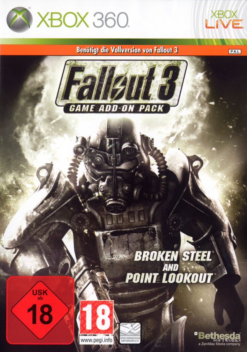 Game | Microsoft Xbox 360 | Fallout 3 Add-On Broken Steel And Point Lo
