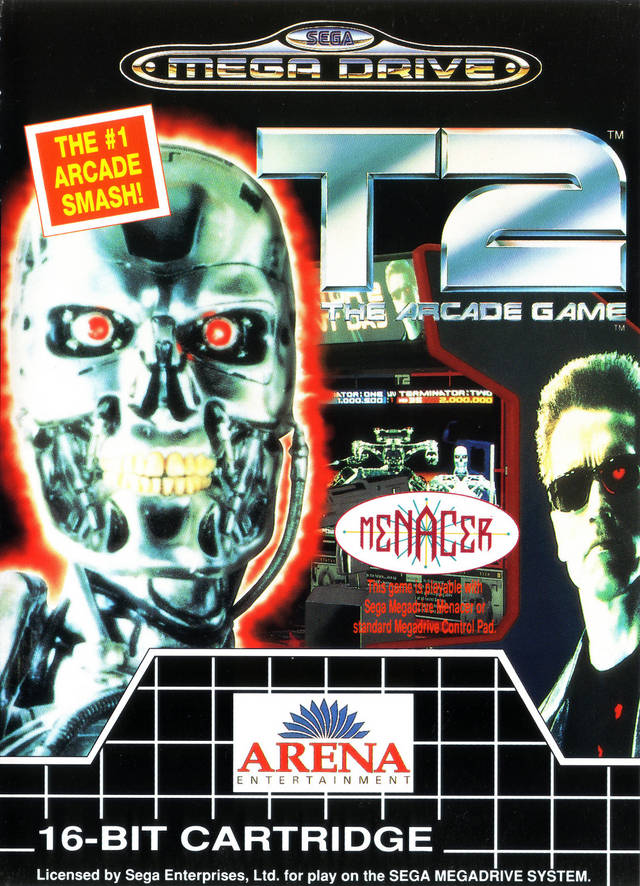 Game | Sega Mega Drive | T2 The Arcade Game