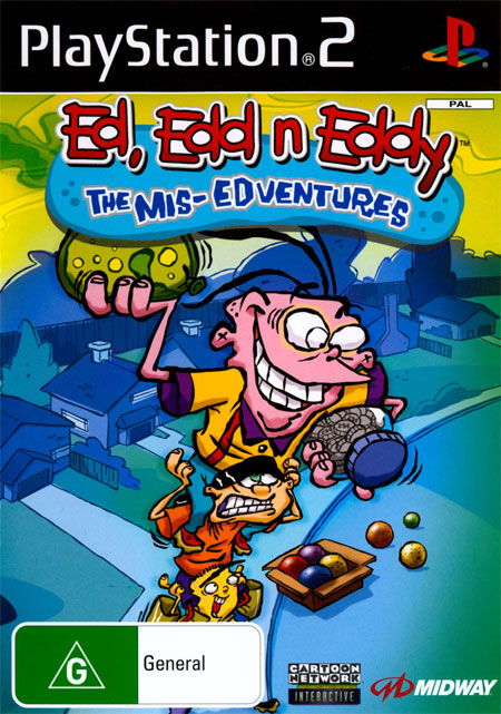 Game | Sony Playstation PS2 | Ed Edd N Eddy Mis-Edventures