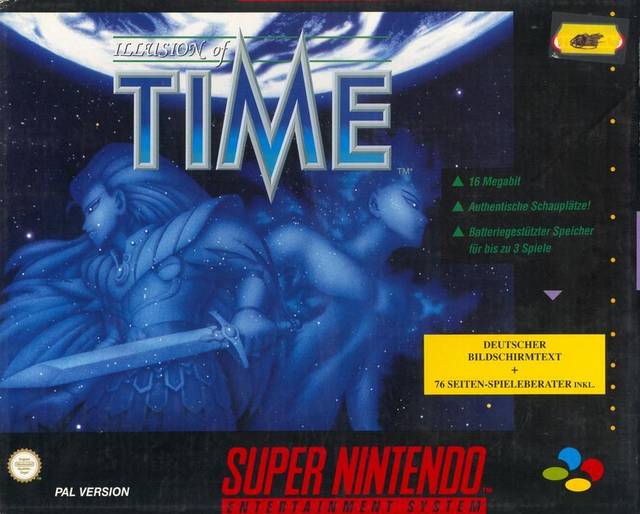 Game | Super Nintendo SNES | Illusion Of Time [Big Box]