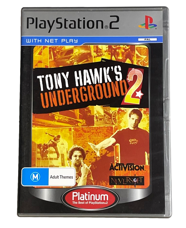 Game | Sony Playstation PS2 | Tony Hawk Underground 2 [Platinum]