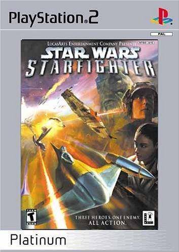 Game | Sony PlayStation PS2 | Star Wars Starfighter (Platinum)