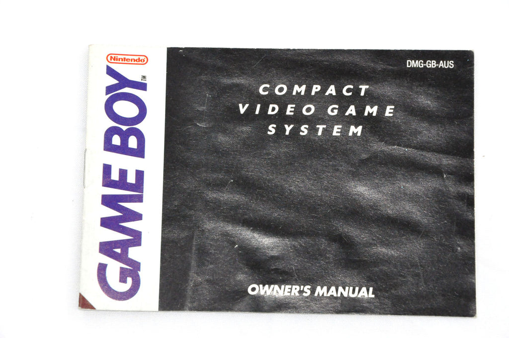 Manual | Nintendo Game Boy | Replacement Instruction Manuals Book