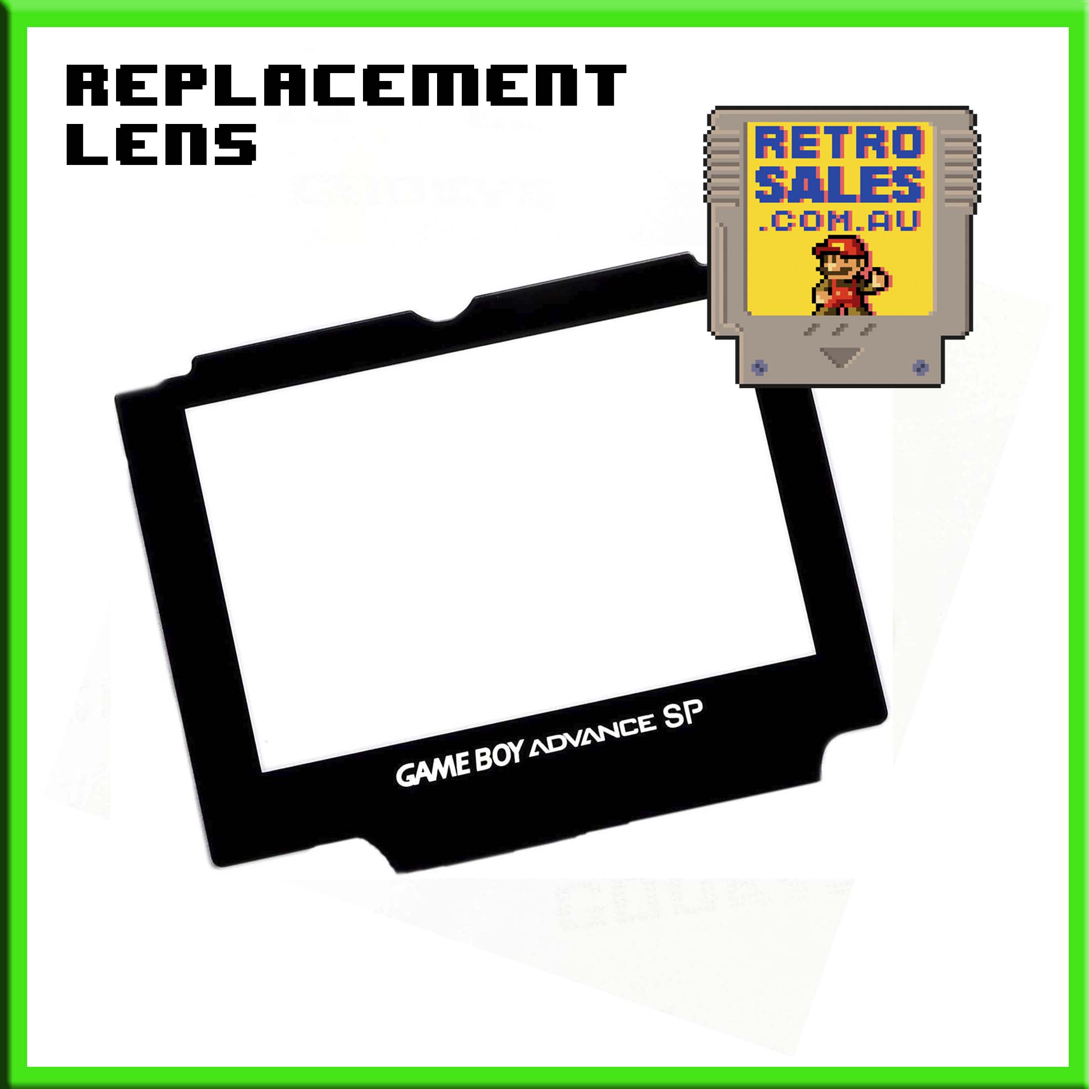 Parts | Nintendo GB GBC GBA SP | Game Boy Screen Lens