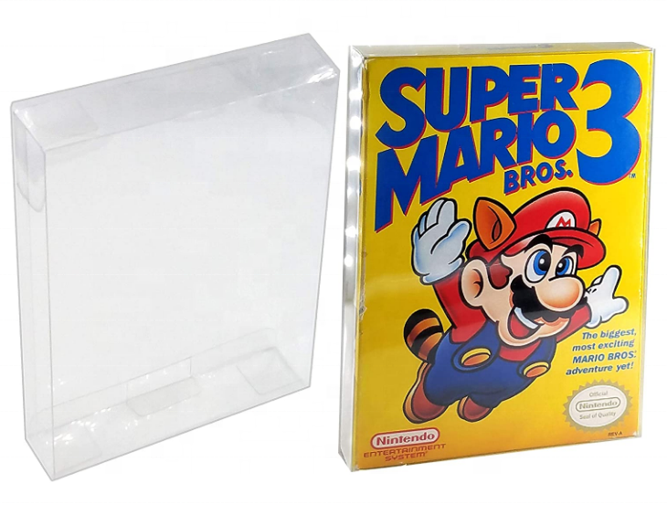 Accessory | Nintendo NES | Clear Box Cart Protector