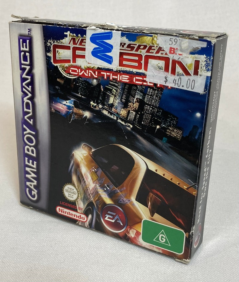 Game | Nintendo Game Boy Advance GBA | Need For Speed: Carbon Own The