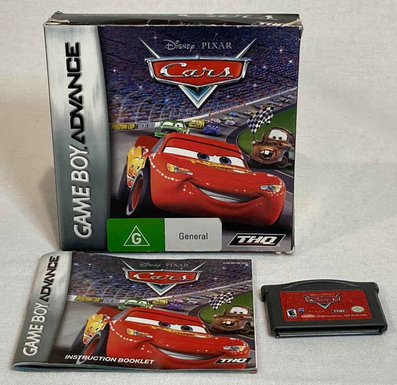 Game | Nintendo Game Boy Advance GBA | Cars
