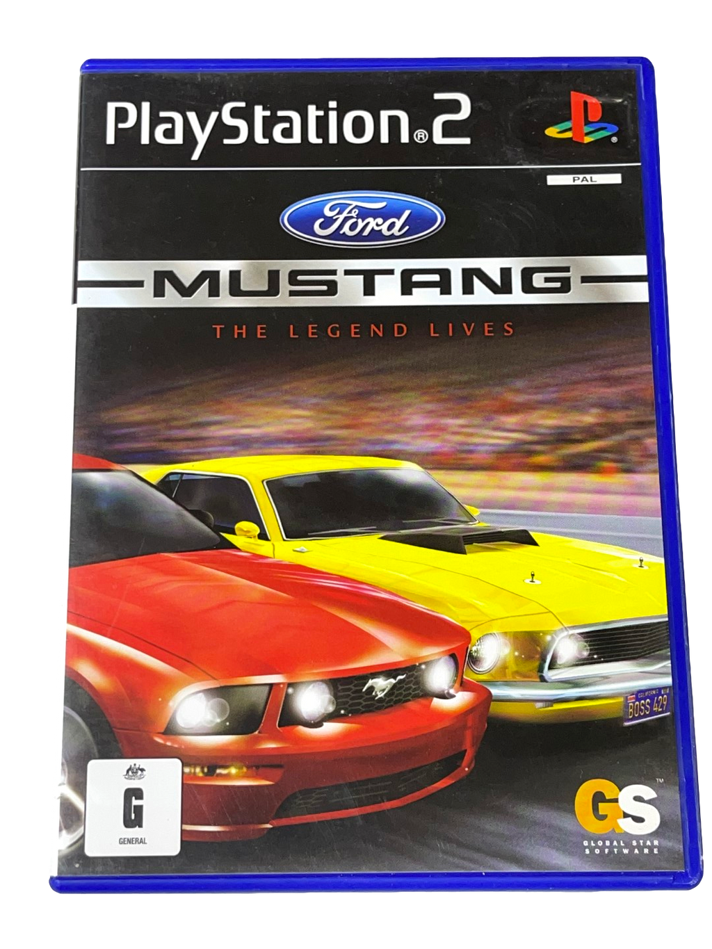 Game | Sony PlayStation 2 | PS2 Ford Mustang: The Legend Lives