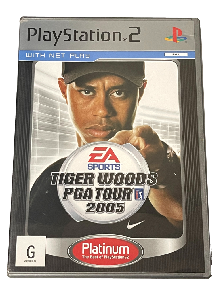 Game | Sony PlayStation PS2 | Tiger Woods PGA Tour 2005 (Platinum)