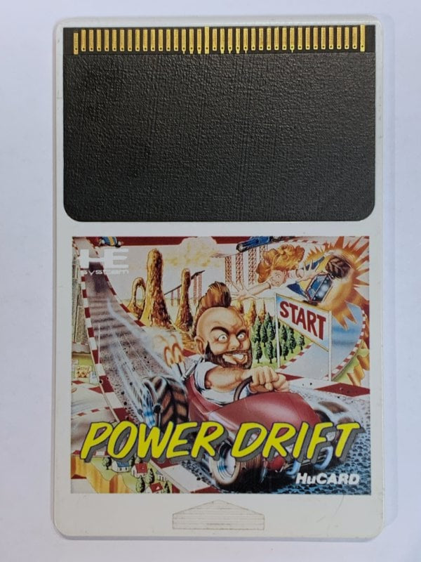 Game | PC Engine | Hu Card Power Drift [Japan]
