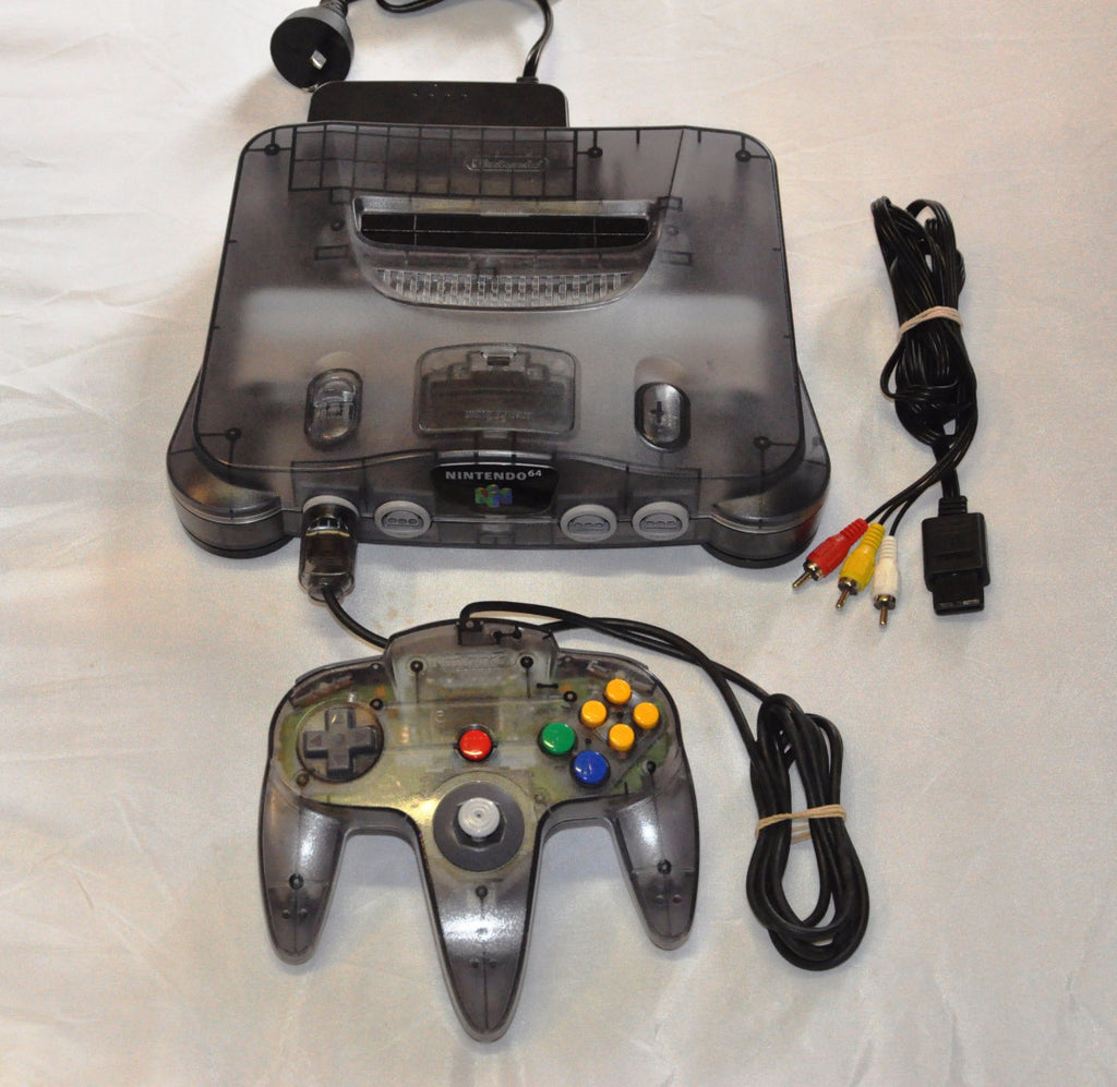 Console | Nintendo 64 | Clear Smoke Grey Limited Edition N64 Console P
