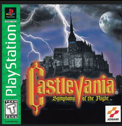 Game | Sony PlayStation PS1 | Castlevania Symphony Of The Night (Great