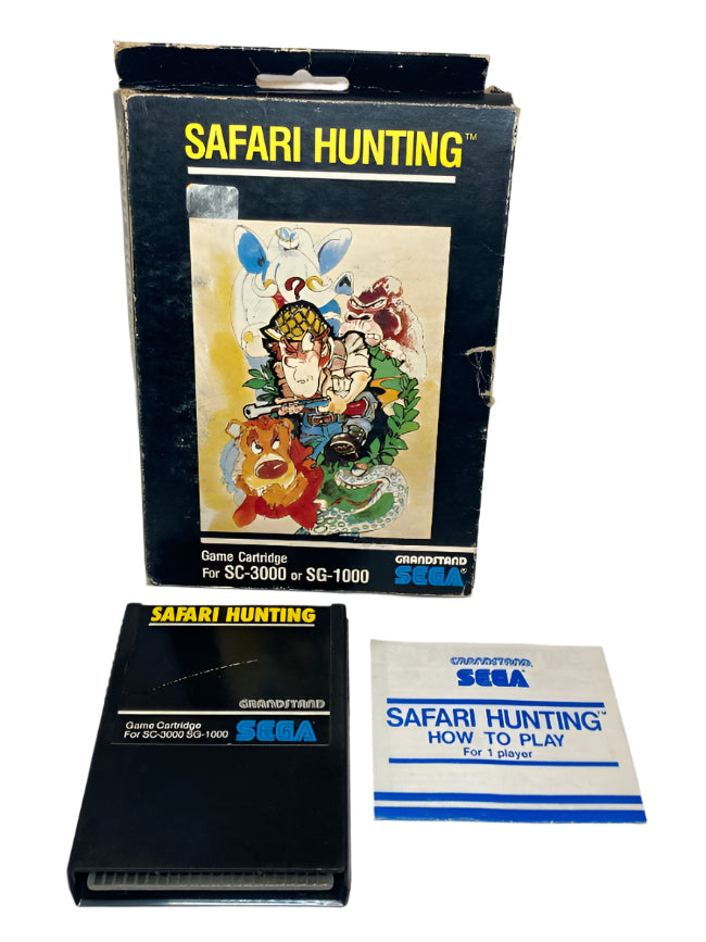 Game | SEGA Grandstand | Safari Hunting SC-3000 SG-1000