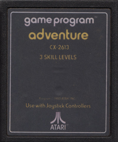 Game | Atari 2600 | Adventure [Text Label]