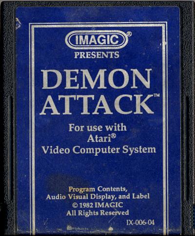 Game | Atari 2600 | Demon Attack [Blue Label]