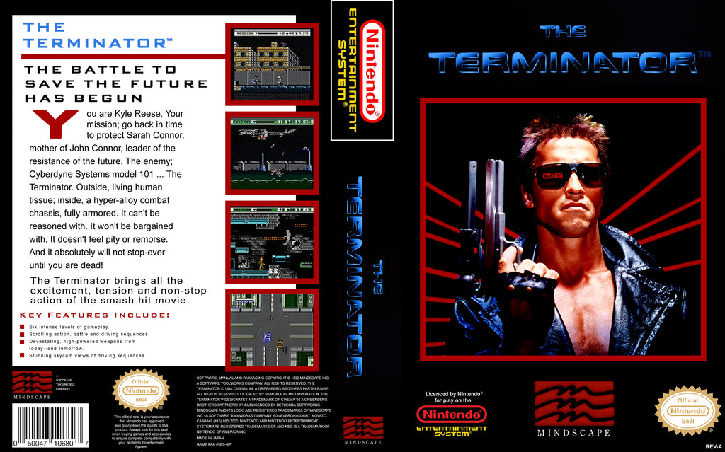 Game | Nintendo NES | Terminator