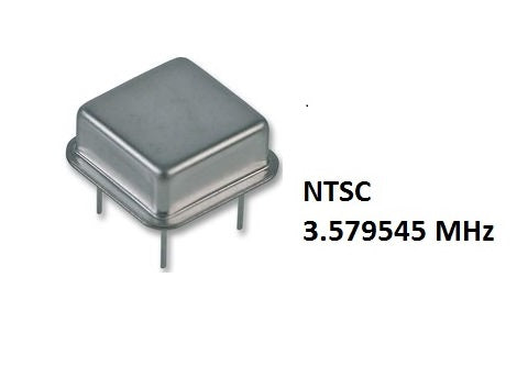 Crystal Oscillator 4.433MHz PAL 3.579 NTSC Colour 4Pin